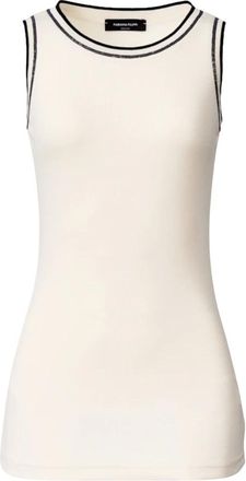 Fabiana Filippi Femme, Tops, Blanc, Taille: 36 FR Canotta vogatore