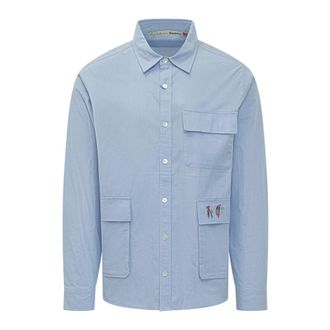 Barbour Homme, Chemises, Bleu, Taille: XS Swale Shirt