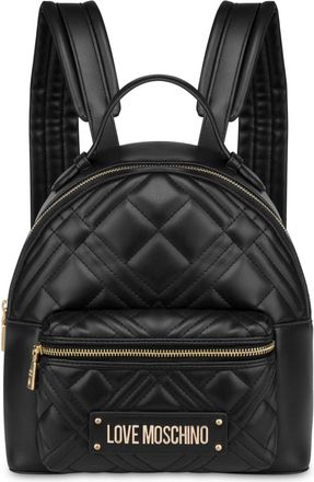 Love Moschino Damen Jc4148pp1nla0000 Rucksack, Schwarz