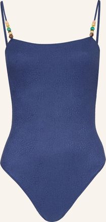 Banana Moon Banana Moon Couture Badeanzug Mapiri Tanzania Mit Schmuckperlen blau