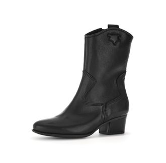 Gabor Damen Klassische Stiefeletten, Frauen Stiefeletten,uebergangsschuhe,uebergangsstiefel,reißverschluss,Boots,schwarz (Micro),40 EU / 6.5 UK