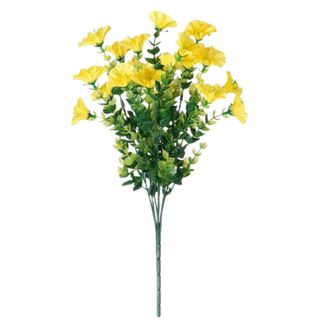 Generic K&uuml;nstliche Petunien, realistische, Dekoration mit Pflanzen, langlebig, UV-best&auml;ndig, f&uuml;r Garten, Blumentopf, Flur und Pati