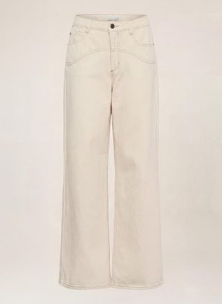 Kaffe Wide Leg Jeans Kacatharina weiss