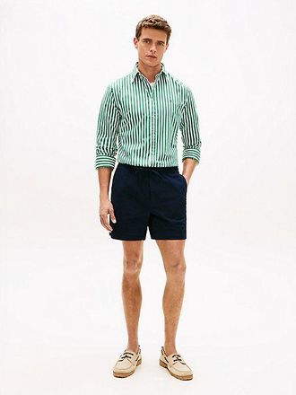 Tommy Hilfiger Short Dover en popeline couture int&eacute;rieure 15 cm