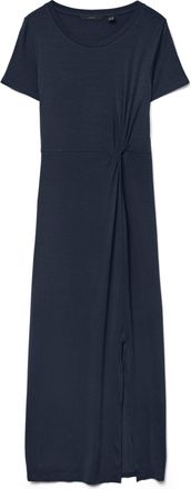 Vero Moda VERO Moda Damen Vmava Lulu Ancle Dress Ga Petite Kleid, Navy Blazer, S Petite EU
