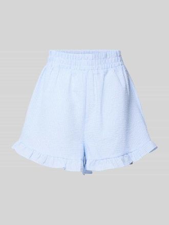 A-View Relaxed Fit Shorts mit Strukturmuster Modell Sonja