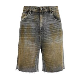 44 Label Group Denimshorts im Vintage-Look - - Shorts - Herren - Grau - S