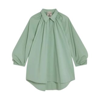 Semicouture Damen, Blusen & Hemden, Gr&uuml;n, MGr&ouml;&szlig;e