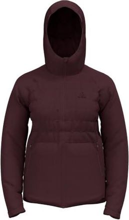 Odlo Ascent S-THERMIC Hooded_528831 Veste dextérieur, Marron, m Femmes