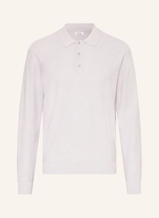 Paul Paul Strick-Poloshirt grau