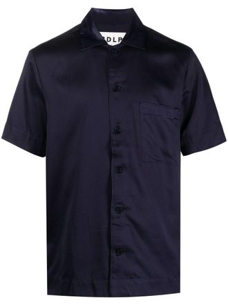 CDLP chemise à fini satiné - Bleu