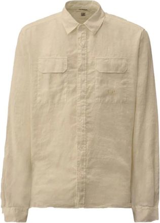 C.P. Company C.p. Company, Homme, Chemises, Beige, Taille: M Casual Chemises