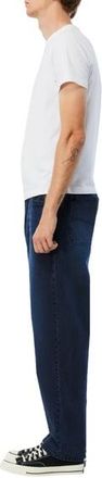 Dime Jean &agrave; &eacute;cusson brod&eacute; &agrave; la ceinture en coton