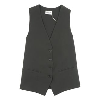 P.A.R.O.S.H. Weste - - Jackets - Damen - Gr&uuml;n - XS