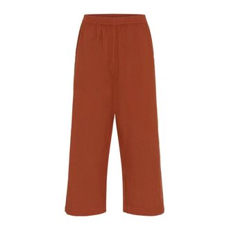 Kaffe KAnaya Culotte Hose - - Trousers - Damen - Orange - L