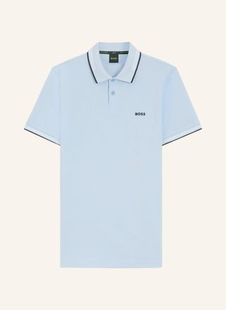 HUGO BOSS Piqu&eacute;-Poloshirt Paul Slim Fit blau