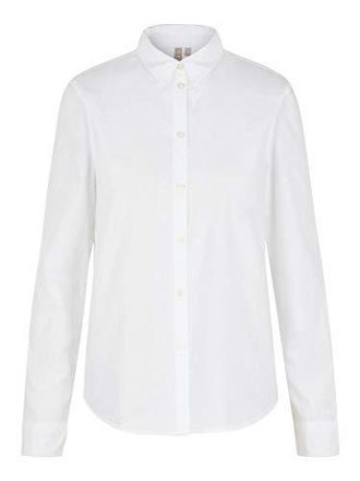 Pieces Pcirena Ls Oxford Shirt Noos, Chemise Femme, Blanc (Bright White Bright White), 42 (Taille Fabricant: X-Large)
