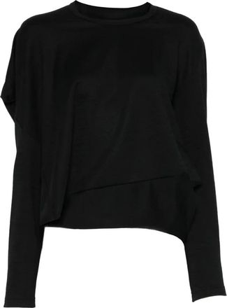 Junya Watanabe Femme, Tops, Noir, Taille: 42 FR Longsleeve Black