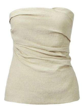 Tove haut Izel à design drapé - Tons neutres