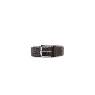 Orciani Ceinture &eacute;lastique Intrecciata - Homme - Accessoires - Brun - Taille: 95 CM