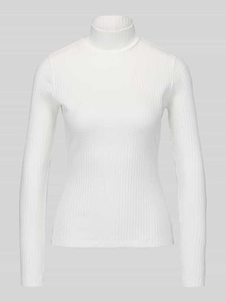 HUGO BOSS Slim Fit Langarmshirt aus Baumwoll-Mix Modell Driza_4