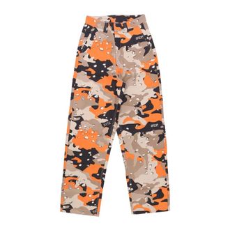 HUF Camo Skate Pant X-girl Kollaboration Hose - - Trousers - Damen - Mehrfarbig - W32