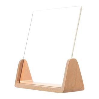 Generic Cadre photo - Support pour photo, organiseur de photos en bois | Cadre de d&eacute;coration en forme de U facile &agrave; utiliser, support de photos rustiques pour