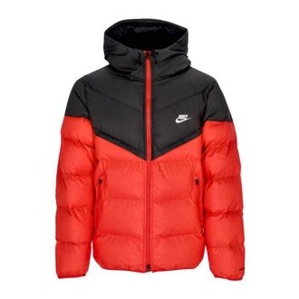 Nike Daunenjacke - - Sport - Herren - Rot - XL
