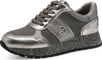 Tamaris Damen Schnürer Vegan metallic 37