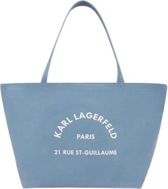 Karl Lagerfeld Femme, Sacs, Bleu, Taille: ONE Size Maeba Handas