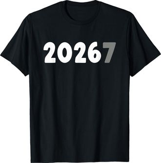 BDAZ 2026 Lustiges 67 Meme Neues Jahr T-Shirt