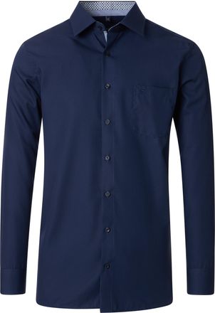 Casamoda Comfort Fit - Herren Businesshemd (323942700), Größe:47, Farbe:Blau (117)
