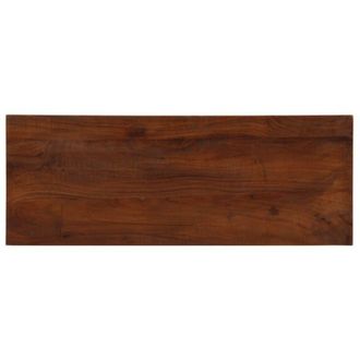 vidaXL vidaXL Dessus de table 80x40x3,8 cm rectangulaire bois massif r&eacute;cup&eacute;r&eacute;