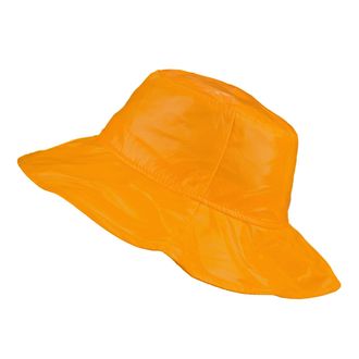 Toutacoo Regenhut aus Vinyl mit breiter Krempe, 42-orange/XL, M/XL