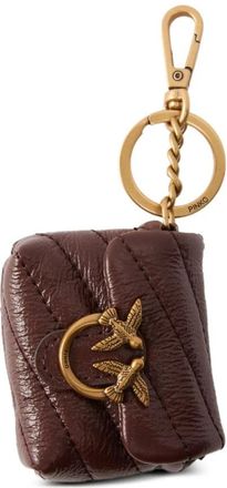 Pinko Love Puff AirPods Case - - Bags - Damen - Braun - ONE SIZE