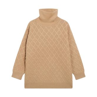 Max Mara Bambola Sweater - Femme - Pulls - Beige - Taille: 40 FR