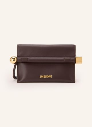 Jacquemus Jacquemus Umh&auml;ngetasche Le Sac Rond Carre braun