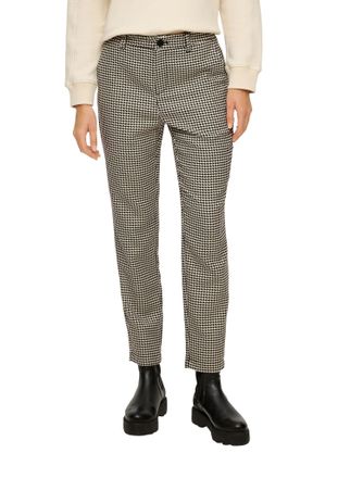 s.Oliver Ankle Hose, kariert