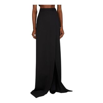 Balenciaga Split Tailored Skirt - - Skirts - Damen - Schwarzk - S