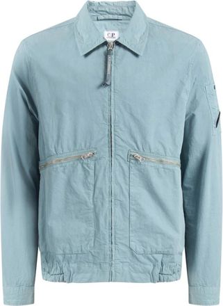 C.P. Company C.p. Company, Homme, Vestes, Bleu, Taille: XL Veste chemise en coton