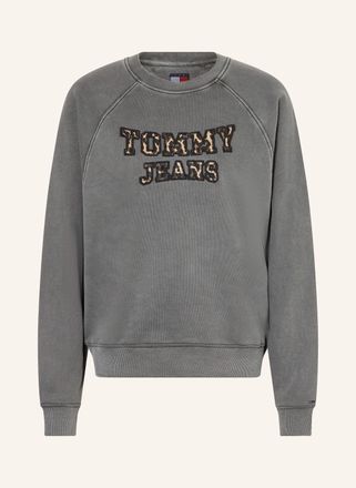 Tommy Jeans Sweatshirt schwarz