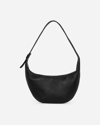 Arket Mittelgro&szlig;e Geschwungene Schultertasche -Schwarz
