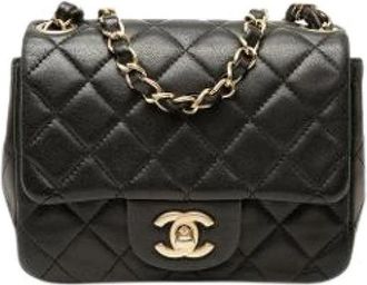 Chanel Pre-owned Square Flap Shoulder Bag - - Pre-owned - Damen - Schwarzk - ONE SIZE
