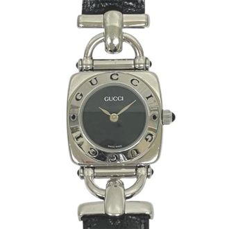 Gucci Pre-owned 6300L Montre-bracelet - Femme - Pre-owned - Noir - Taille: ONE Size
