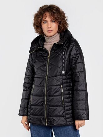 Liu Jo &Uuml;bergangsjacke TF2182 T8782 Schwarz Regular Fit