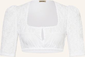 Gottseidank Gottseidank Dirndlbluse Ava weiss