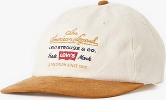 Levi's Casquette brod&eacute;e en coton