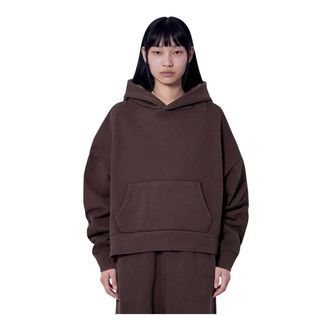 Entire studios Entire Studios - Heavy Sweat &agrave; capuche - Femme - Sweatshirts et sweats &agrave; capuche - Brun - Taille: 36 FR