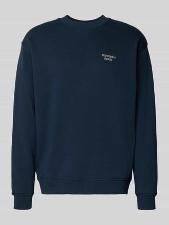 Marc O'Polo Denim Regular Fit Sweatshirt aus reiner Baumwolle