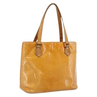 Louis Vuitton Sac &agrave; main vintage en cuir verni Pre-owned - Femme - Pre-owned - Brun - Taille: ONE Size